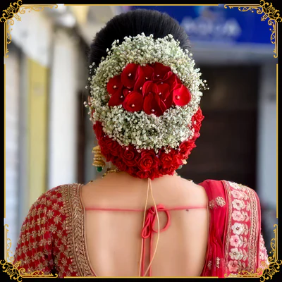 Bharatanatyam Flowers USA: Shop Stunning Hair Accessories – Shanthi Tailors