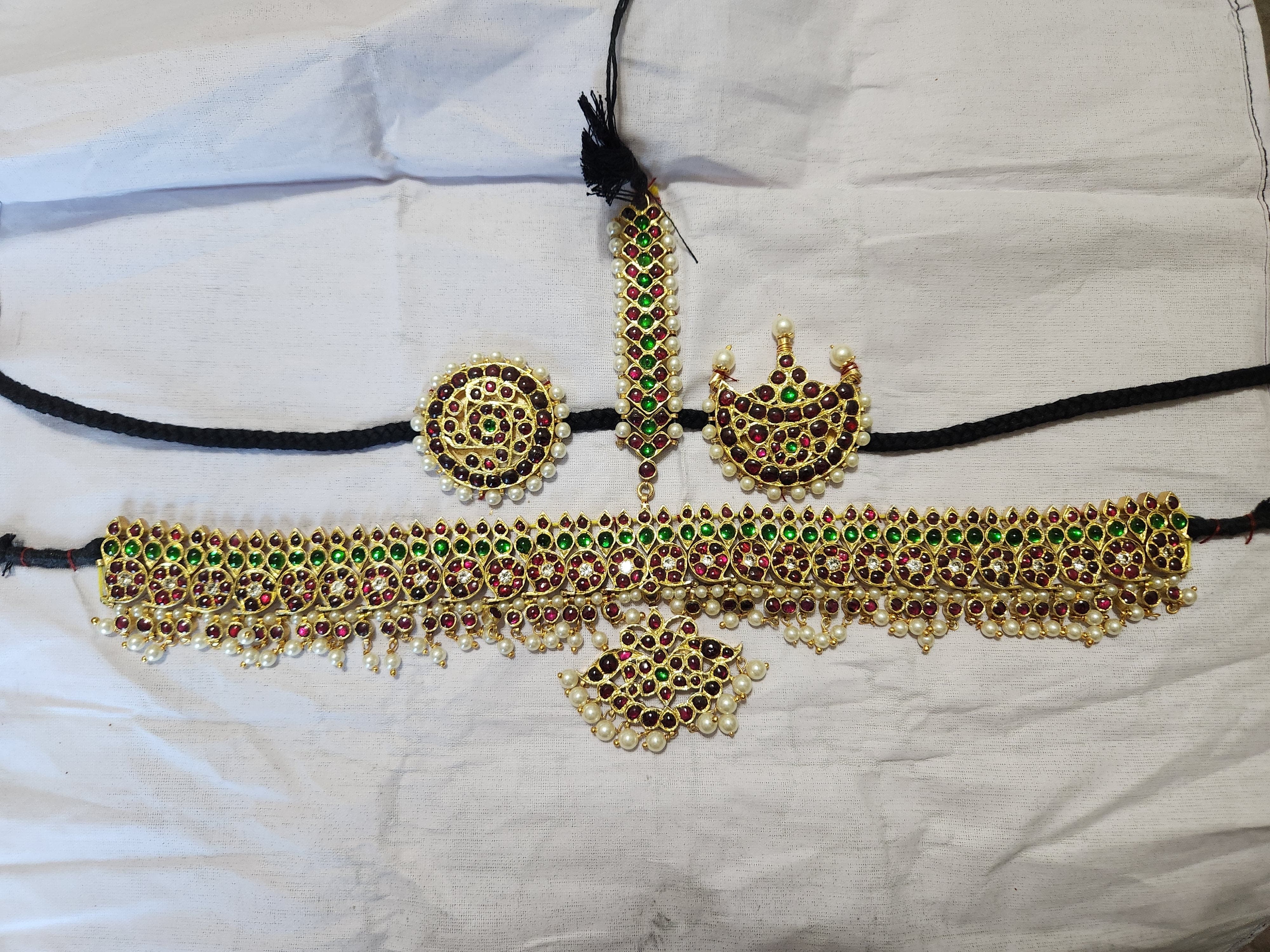 Mango Headset | Original Temple Jewelry – Shanthi Tailors