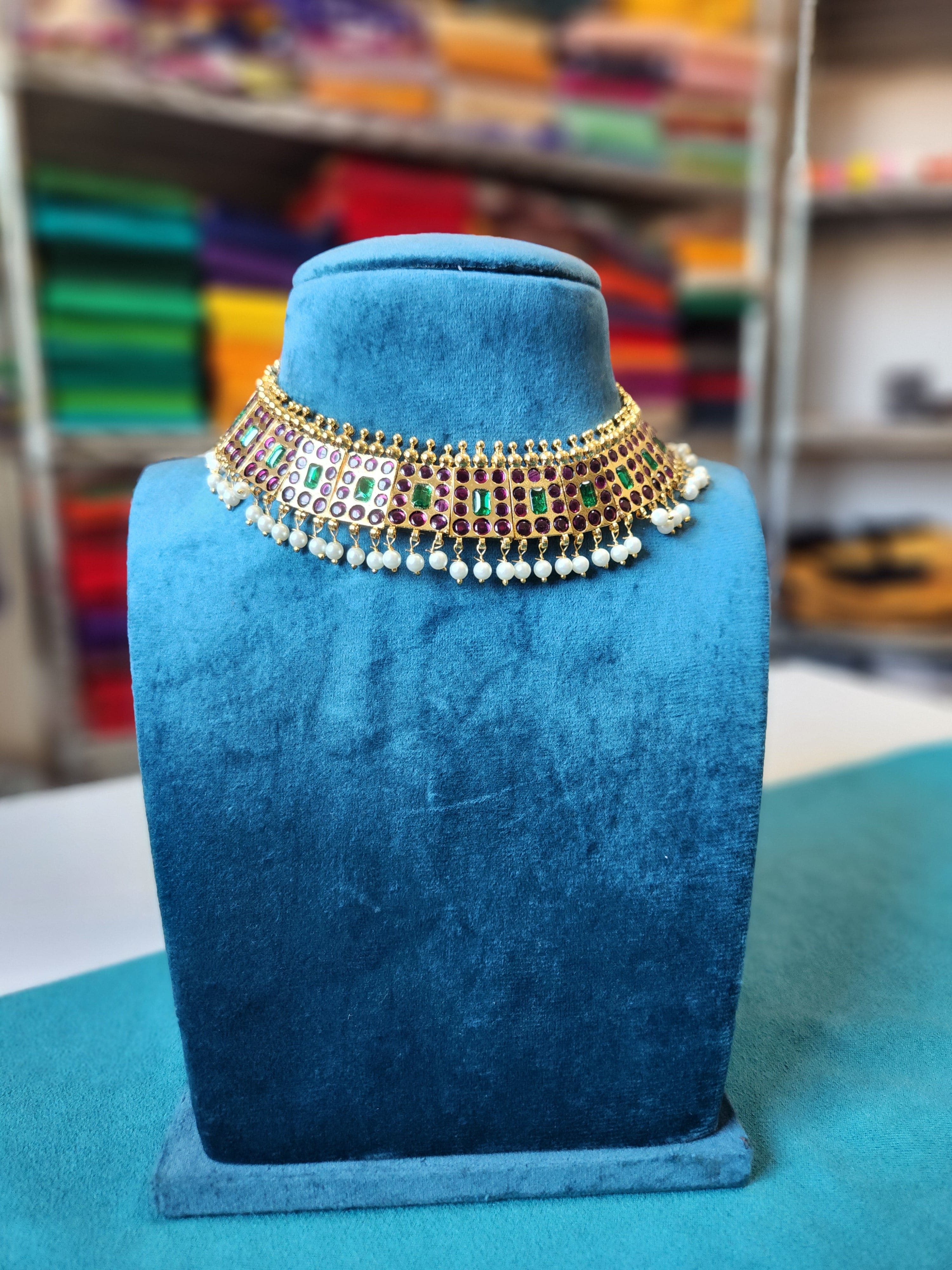 Poothali Necklace | Margam Jewelry – Shanthi Tailors